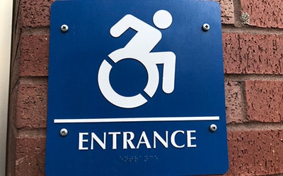 ADA Signs for Restrooms, Parking, Exits, Doors, Walls... | Houston Sign